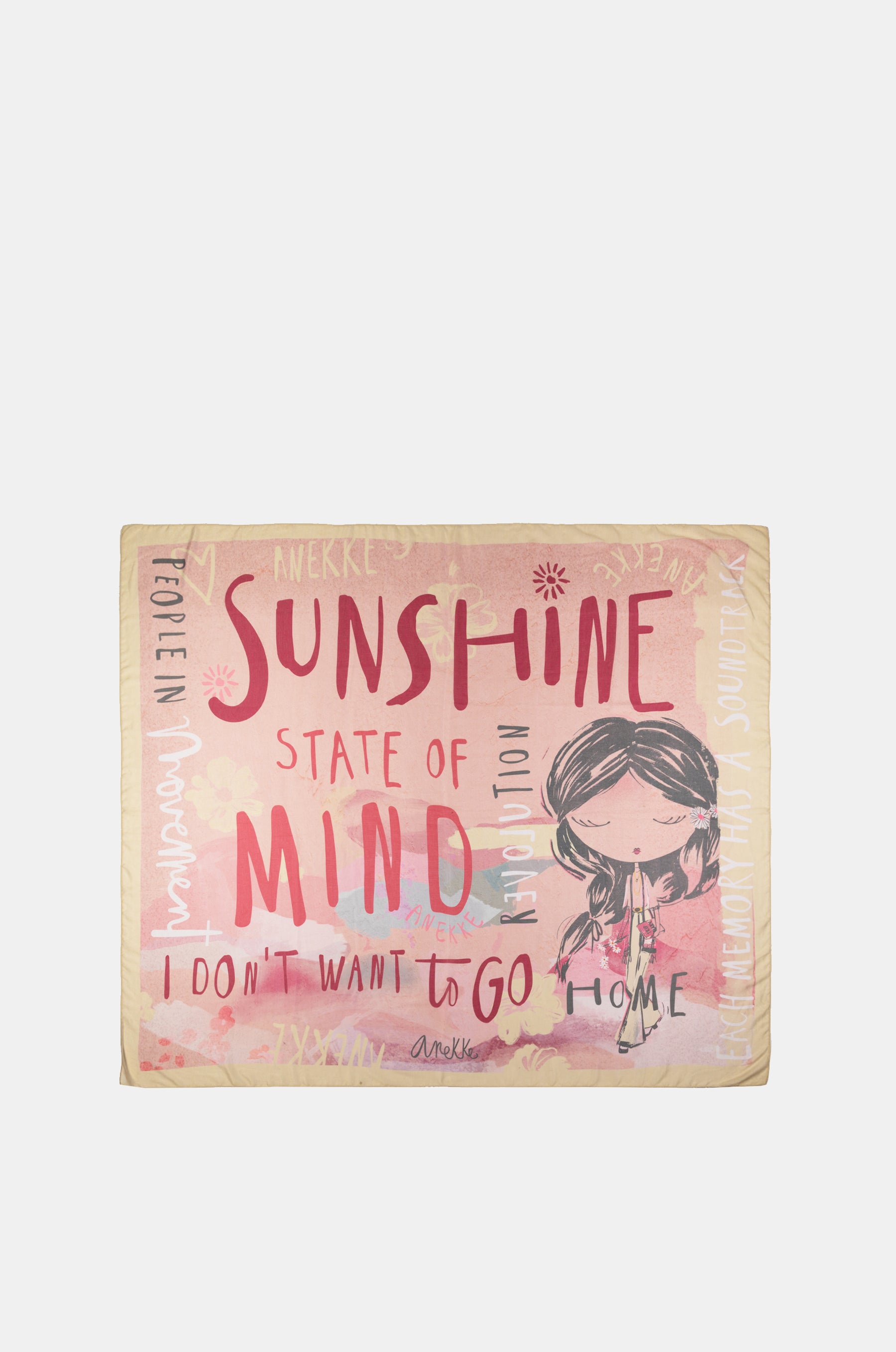 Coperta da spiaggia Peace & Love